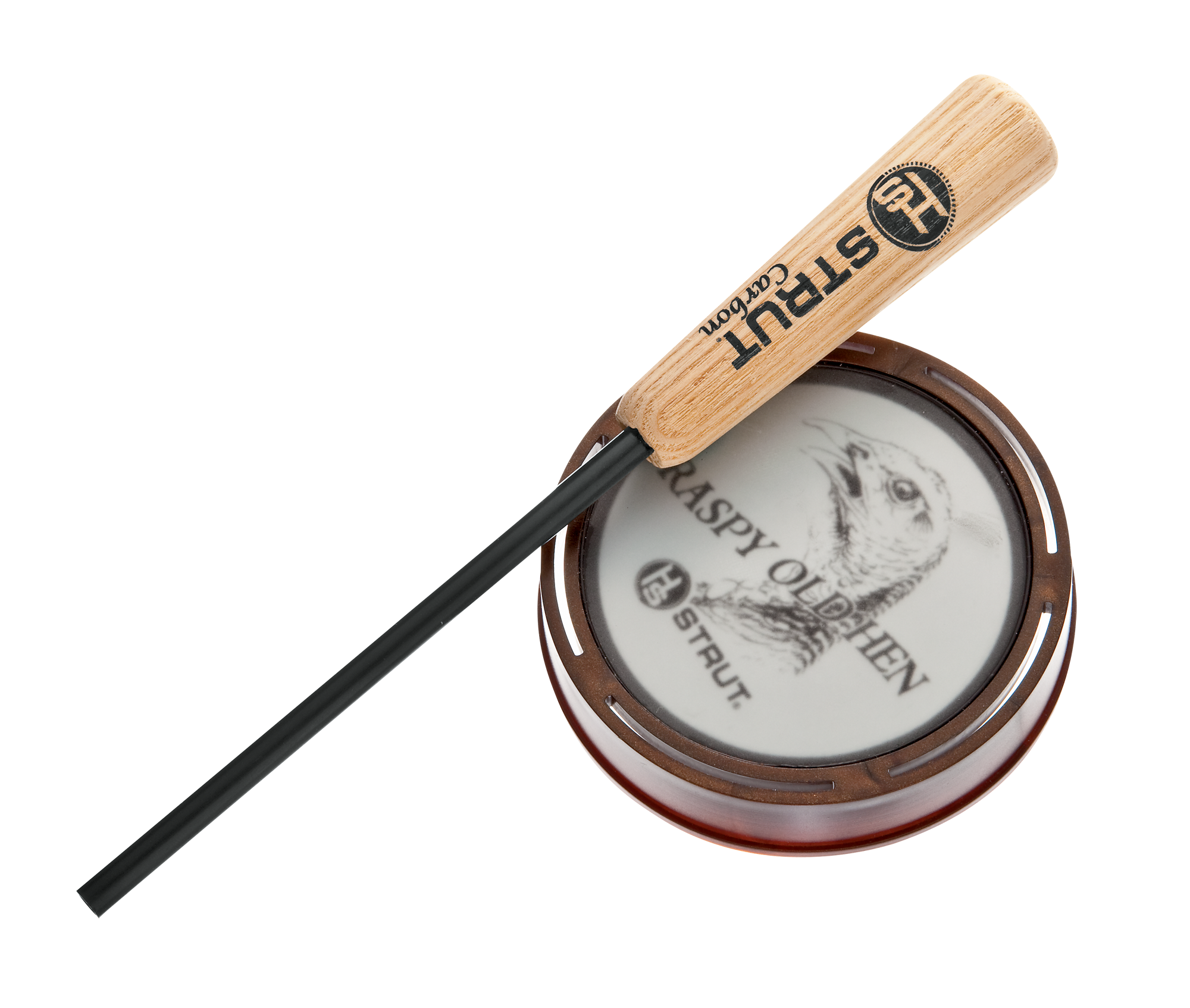 Hunter's Specialties H.S. Strut Raspy Old Hen Glass Pan Friction Turkey ...